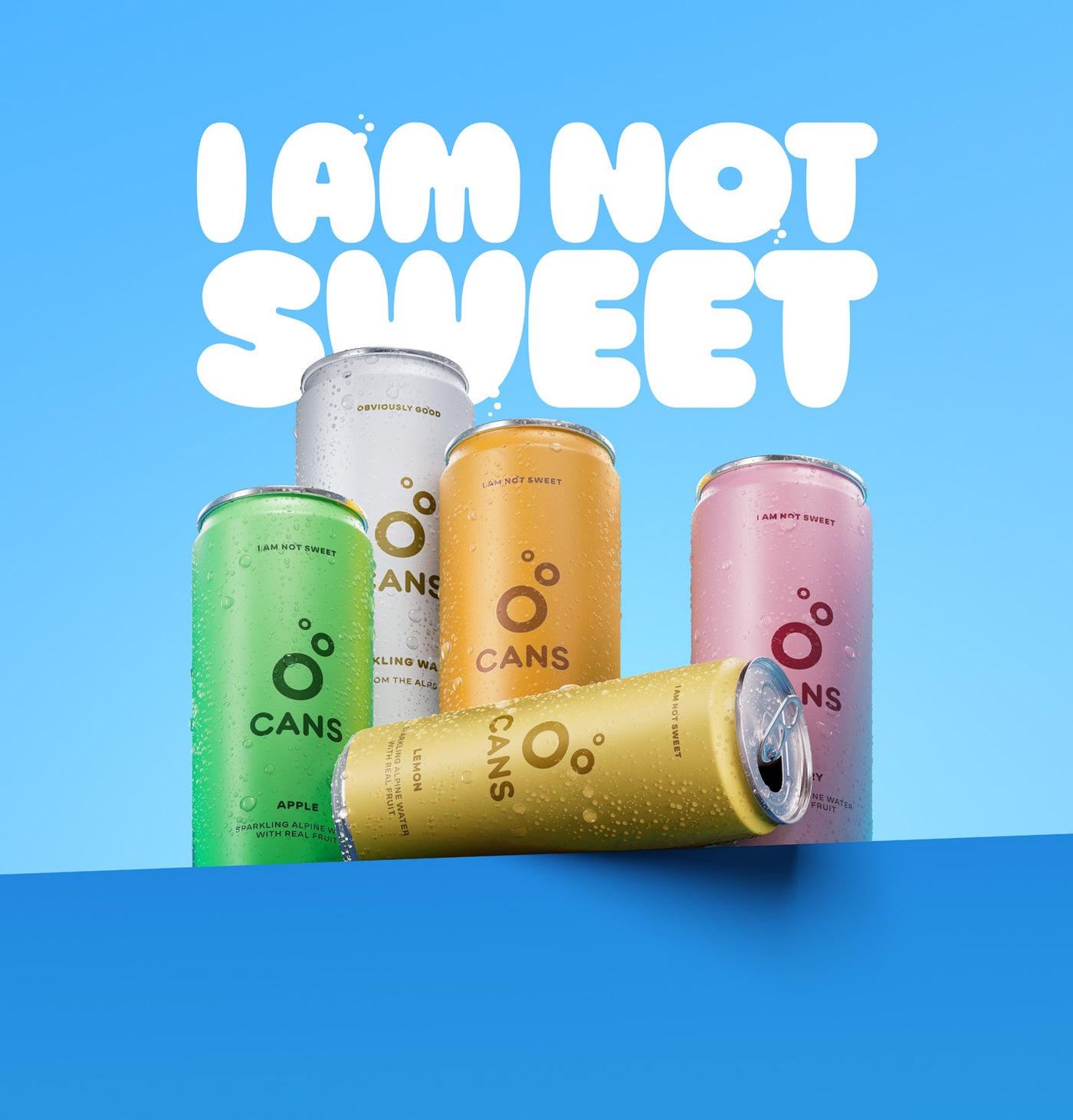 Jemně perlivá alpská voda s kapkou ovoce | CANS.com